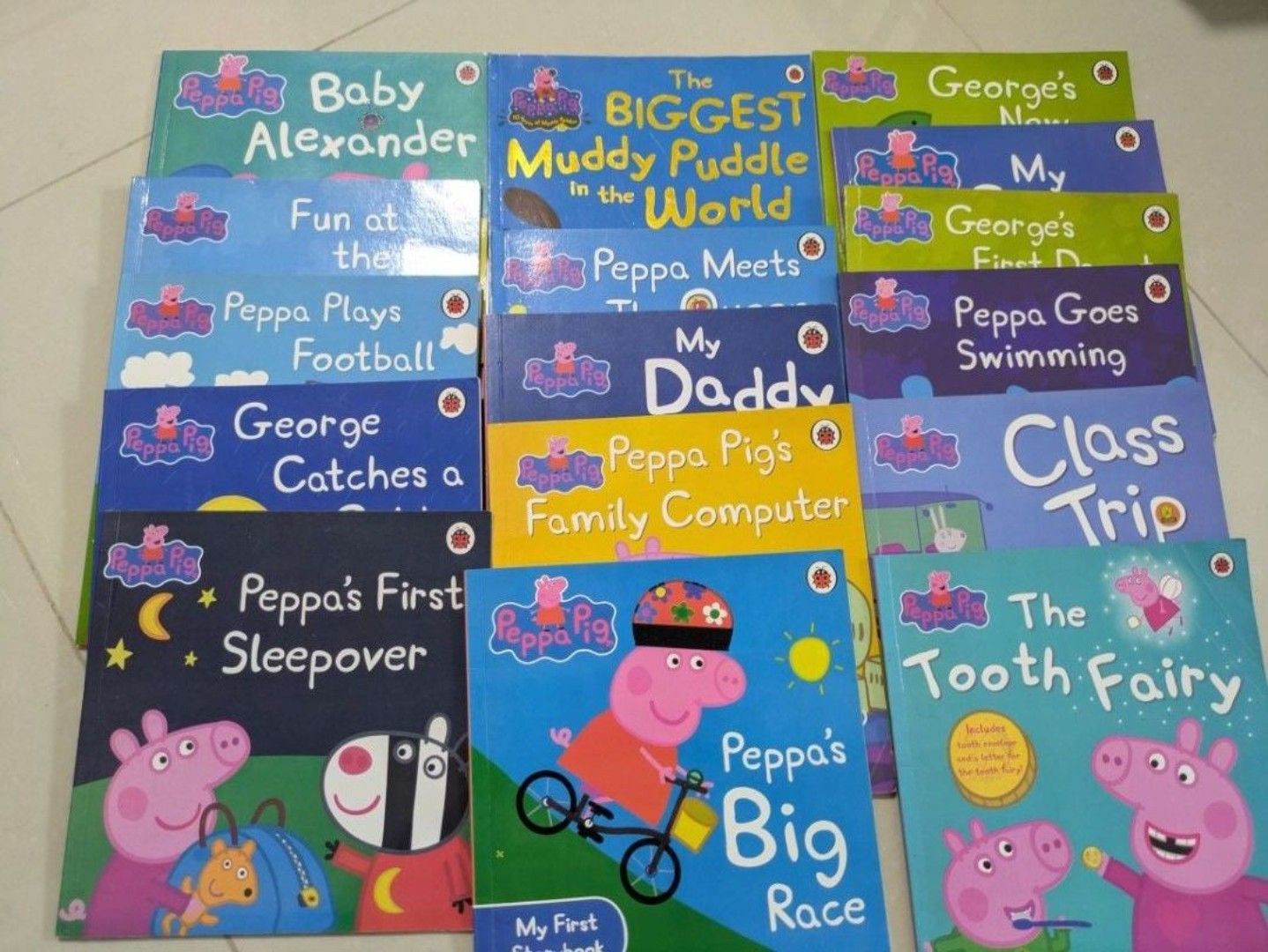 Peppa Pig Book Collection, Hobbies & Toys, Books & Magazines, Children ...