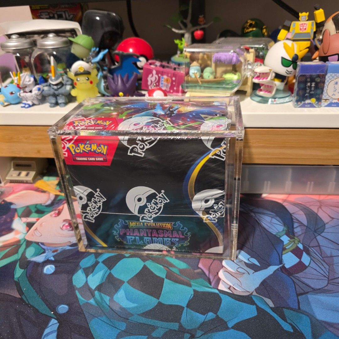 Phantasmal Flames Booster Box with Acrylic Case, Hobbies & Toys, Toys ...