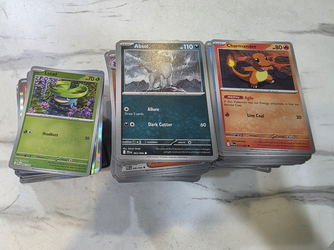 Phantasmal Flames (C/UC/Holo/RH) Pokemon cards (~1200 cards) PFL ...