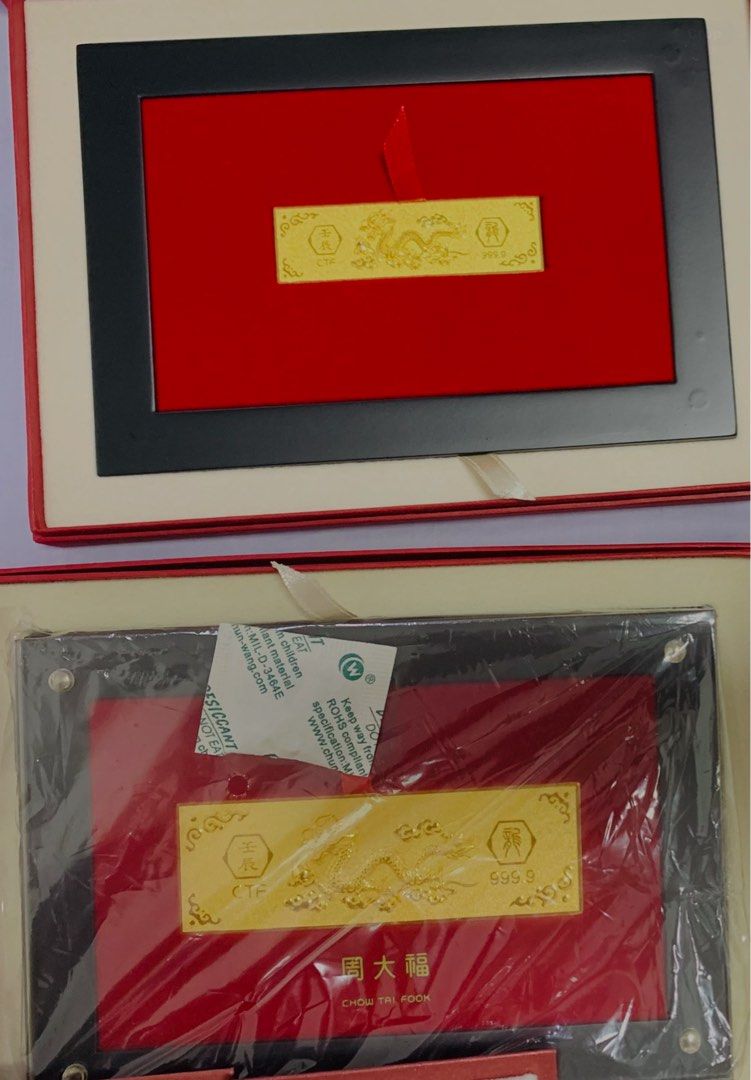 Poh Heng & Chow Tai Fook Gold Bars, Hobbies & Toys, Memorabilia ...