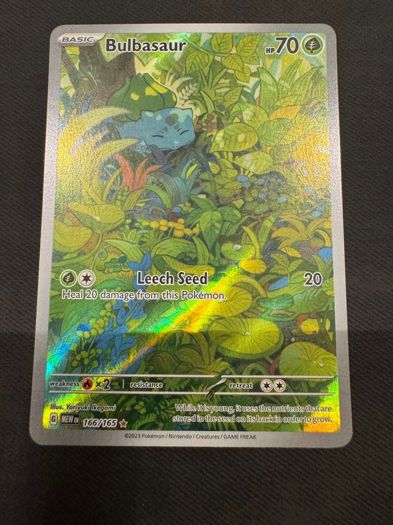 Pokemon 151 Set - Bulbasaur, Ivysaur, Venusaur, Hobbies & Toys, Toys ...