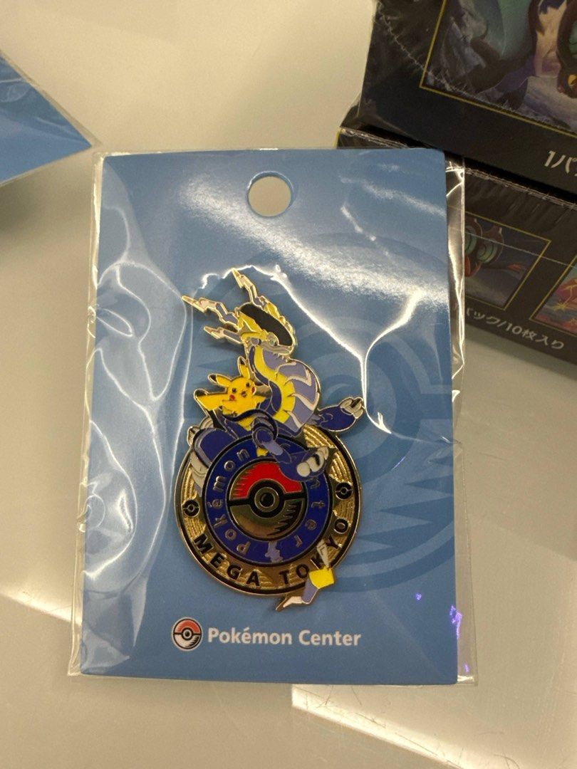 Pokemon Center Mega Tokyo Pin, Hobbies & Toys, Toys & Games on Carousell
