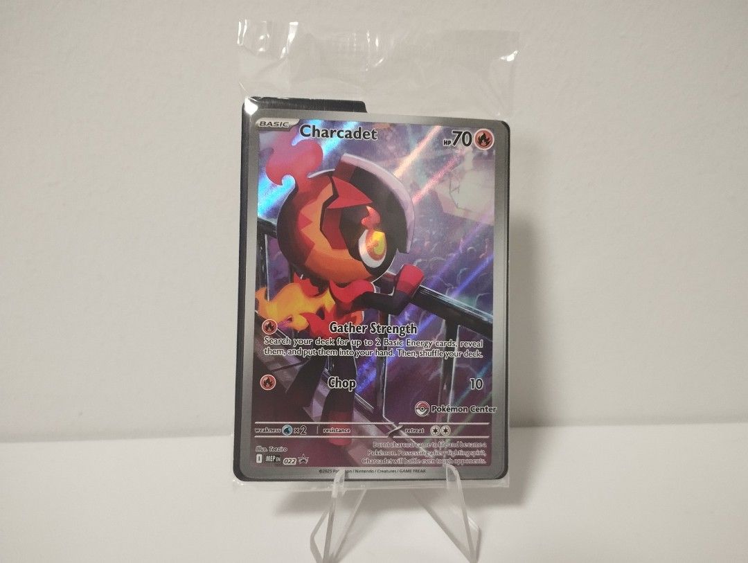 Pokemon Center Stamped ETB Promos Charcadet & Riolu, Hobbies & Toys ...
