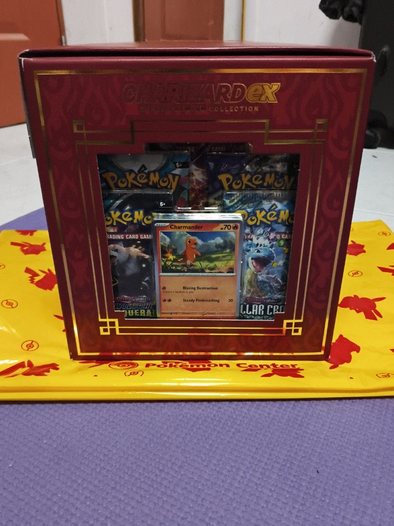 Pokemon Charizard EX Super Premium Collection Box, Hobbies & Toys, Toys ...