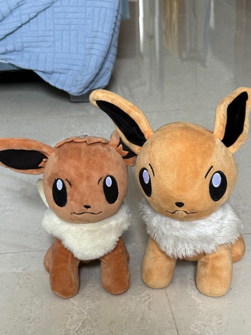 Pokemon Eevee Plush Toys - Set of 2, Hobbies & Toys, Toys & Games on ...