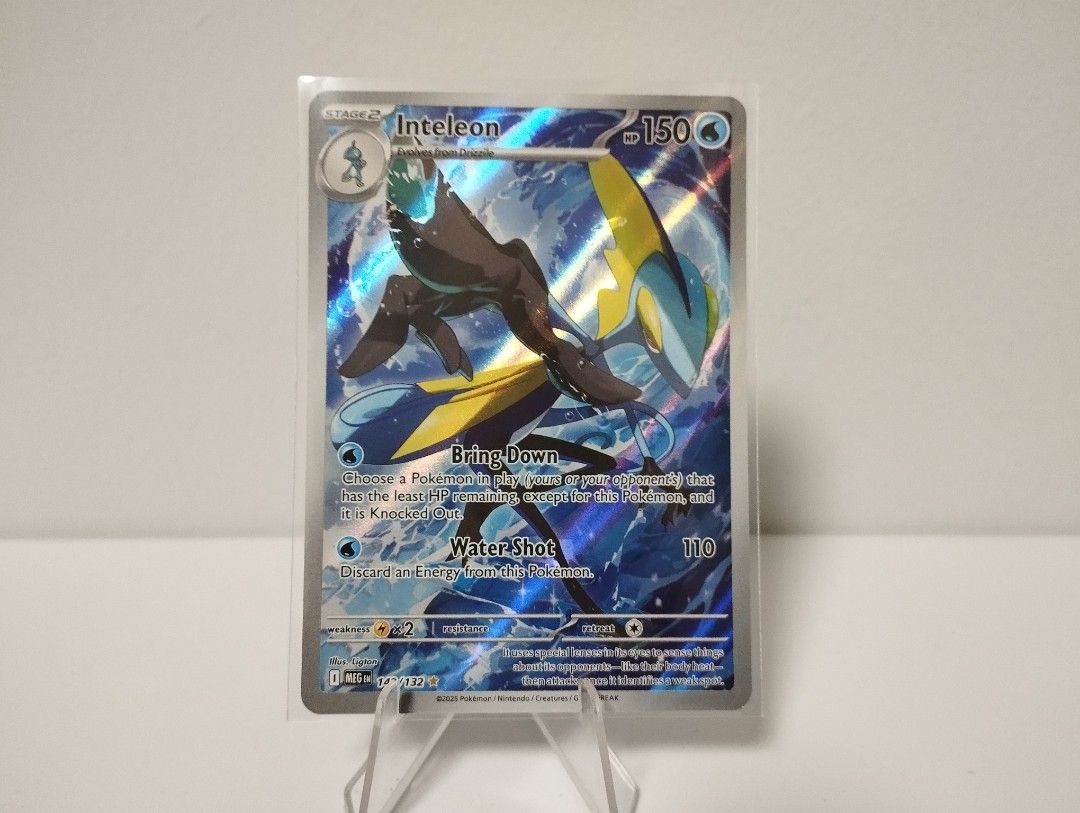 Pokemon Mega Evolution(ME1 &ME2) Illustration Rares, Hobbies & Toys ...