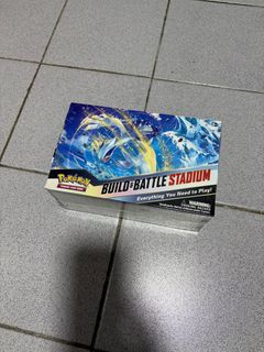 🔥SALE🔥Silver Tempest Stadium Build and Battle Box Shrinked Pokemon TCG ...