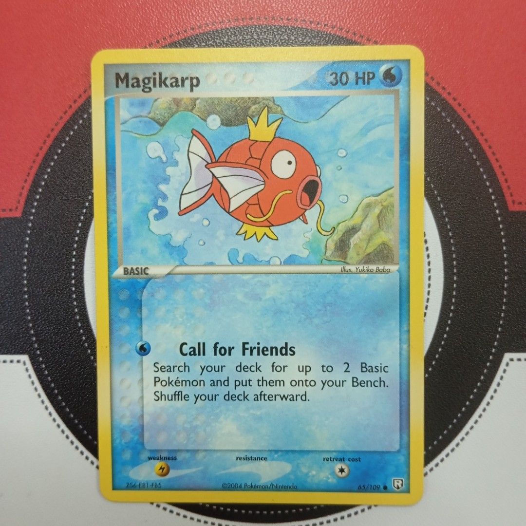 Pokemon TCG - Magikarp 65/109 - EX Team Rocket Returns (Common ...