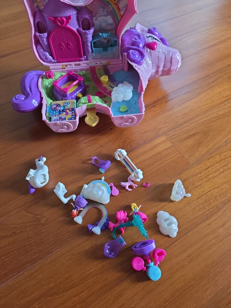 Polly Pocket Unicorn Playset, Hobbies & Toys, Toys & Games on Carousell