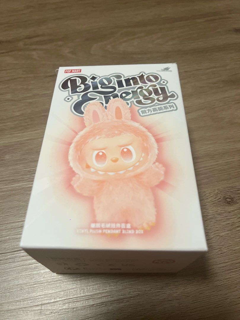 POP MART Big Into Energy Plush Pendant Blind Box, Hobbies & Toys, Toys ...