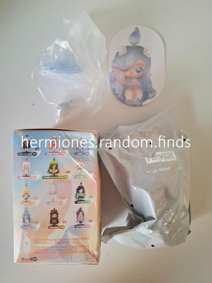 PopMart Chaka Light Sprite Blind Box Figure Toy Wave, Hobbies & Toys ...