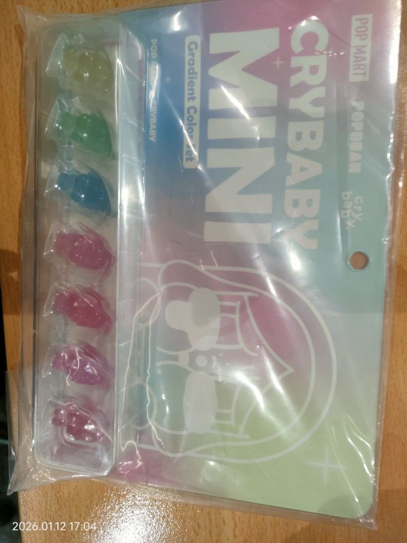 Pop Mart Crybaby Mini Gradient Colour Series, Hobbies & Toys, Toys ...
