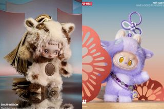 POP MART Have a good run Happy Family Labubu Plush, Hobbies & Toys ...