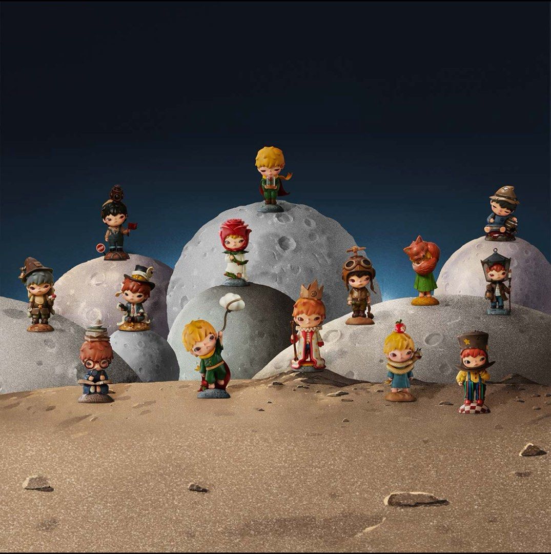 Pop Mart Hirono Le Petit Prince Series Figures Set - The Lamplighter ...