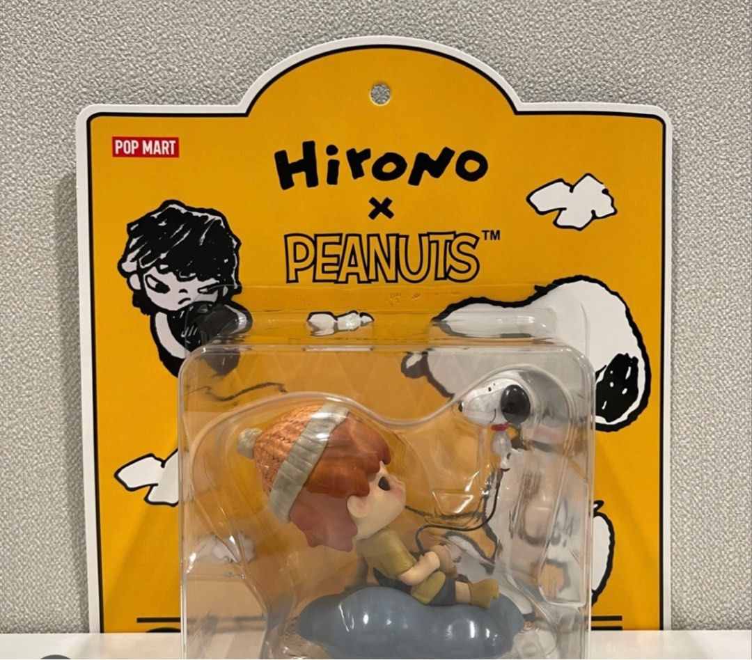 POP MART Hirono x Peanuts Figure, Hobbies & Toys, Toys & Games on Carousell