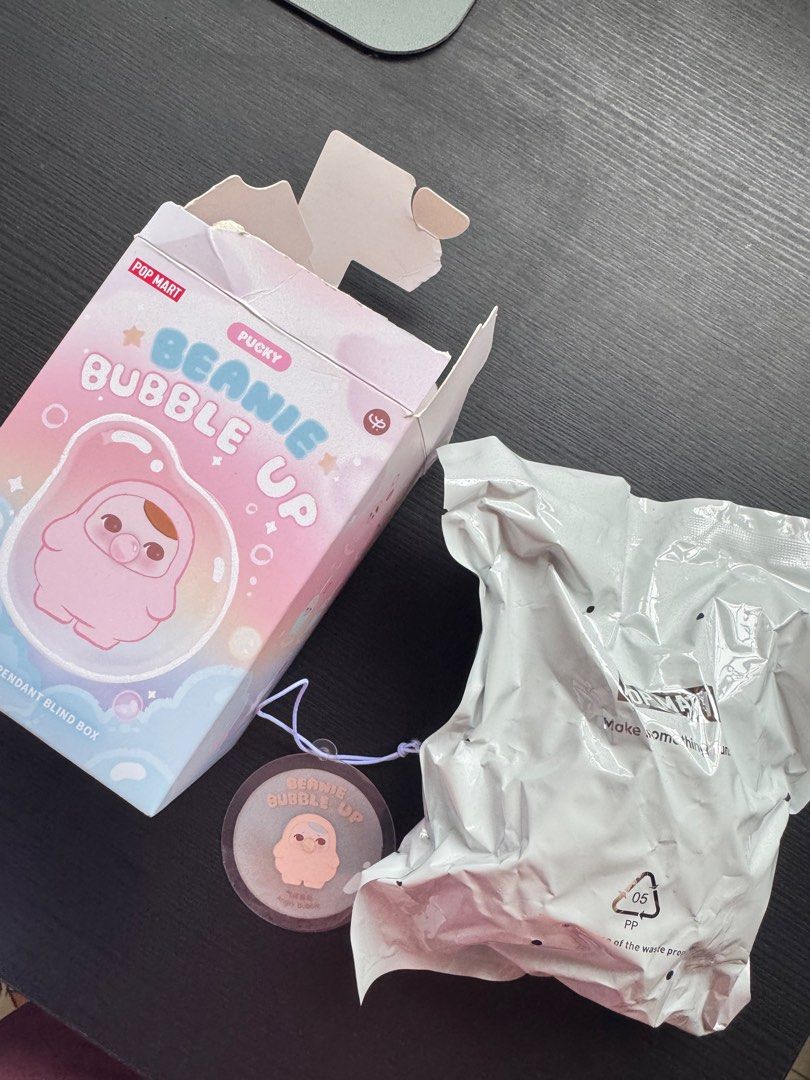 Pop Mart Pucky Beanie Bubble Up - Angry Bubble, Hobbies & Toys, Toys ...