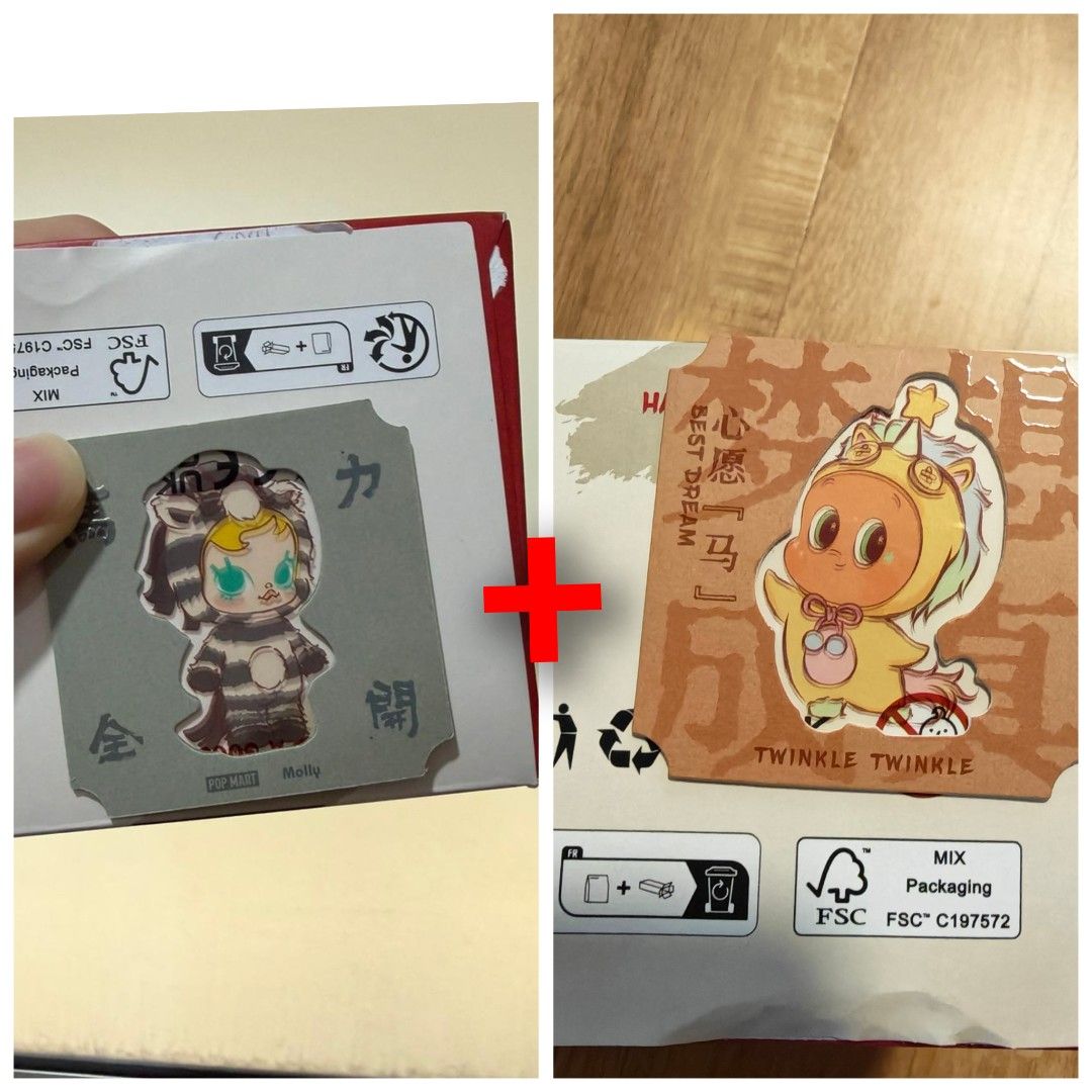 Popmart Have a good run -twinkle + molly, Hobbies & Toys, Toys & Games ...