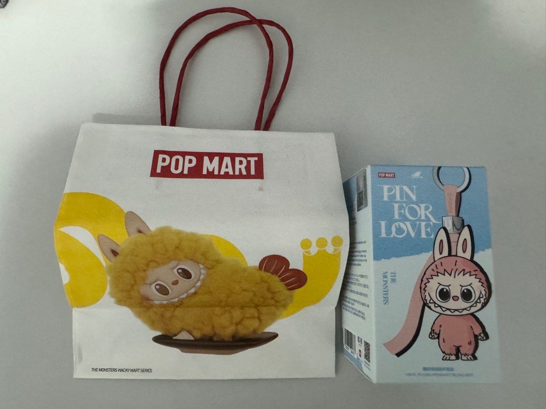 PopMart The Monsters Pin for Love Series Blind Box, Hobbies & Toys ...