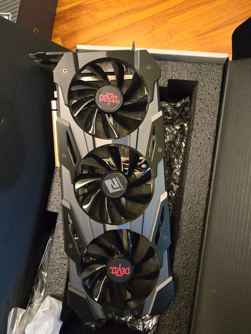 PowerColor Red Devil RX 5700 XT Graphics Card, Computers & Tech, Parts ...