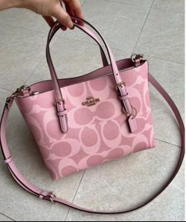 Coach Tote Mollie 25 white 💯 in stock, Women's Fashion, Bags & Wallets ...