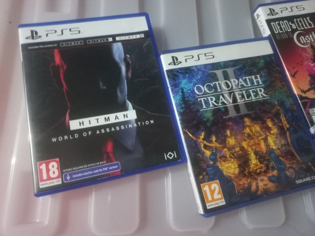 PS5 Octopath Traveller 2 Hitman Dead & Cells, Video Gaming, Video Games ...