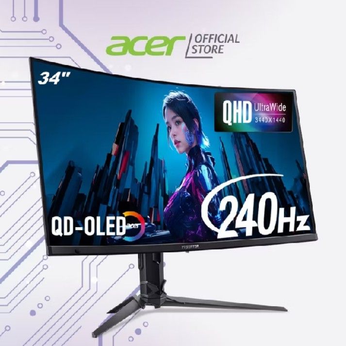 [QD-OLED] Predator X34 X5 34-Inch UltraWide QHD 4S with 240Hz Refresh ...