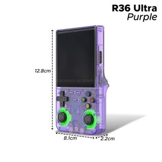 R36 Ultra Handheld Gaming Console - Black, Video Gaming, Video Game ...