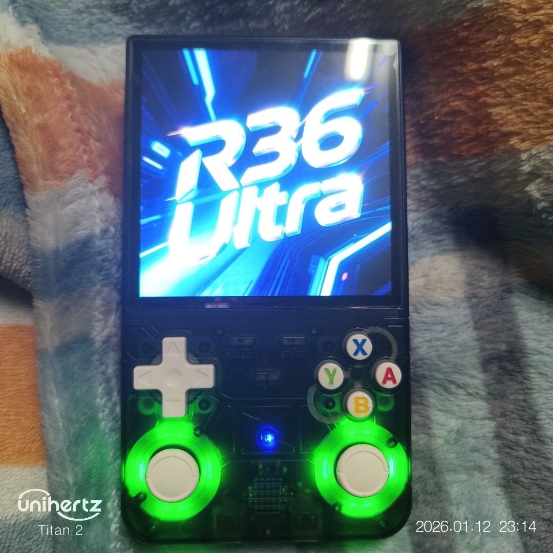 R36 Ultra Handheld Gaming Console - Black, Video Gaming, Video Game ...