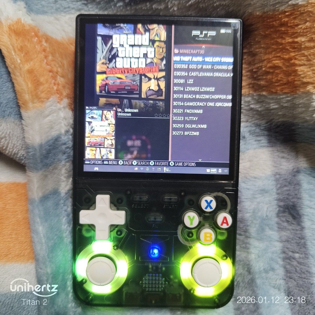 R36 Ultra Handheld Gaming Console - Black, Video Gaming, Video Game ...