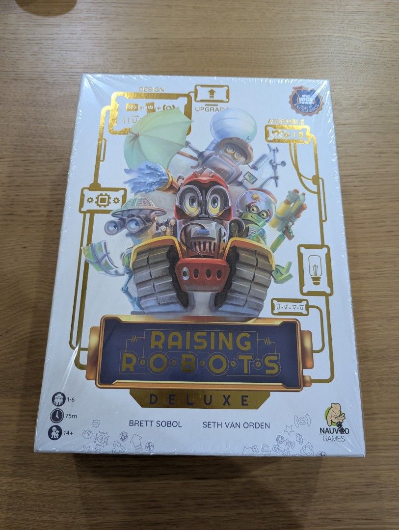 Raising Robots Deluxe Board Game, Hobbies & Toys, Toys & Games on Carousell