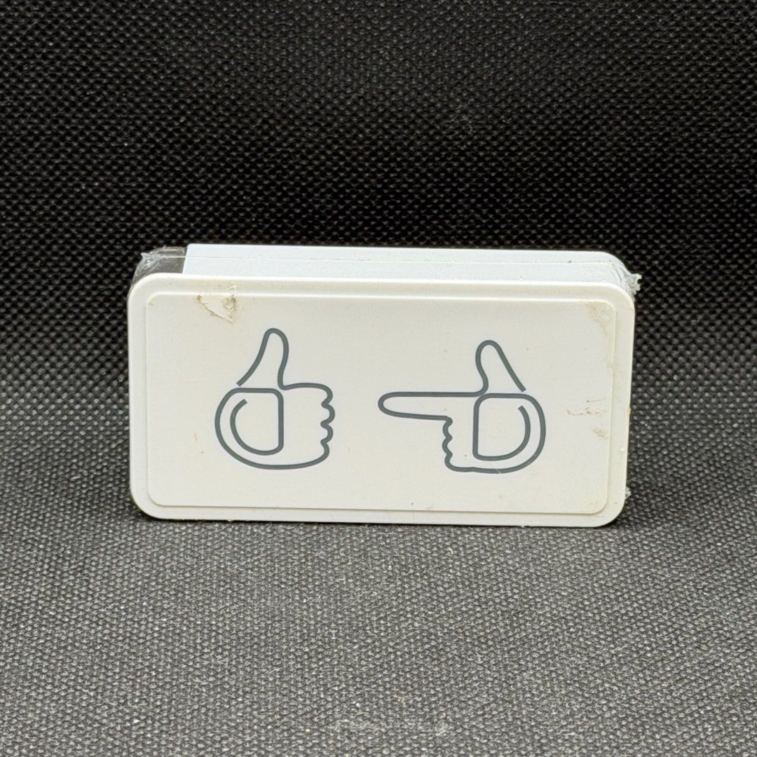 Rare Muji pack of steel paper clips Contains 30 Thumbs Up Like Metal ...