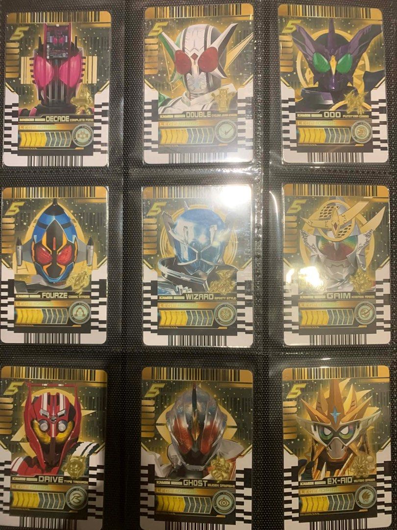 Reprinted Kamen Rider Legend Chemy Cards, Hobbies & Toys, Toys & Games ...
