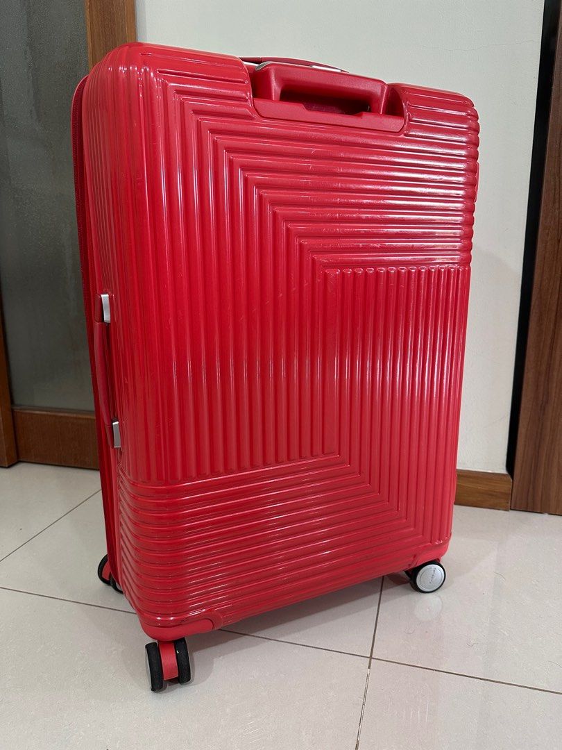 Samsonite 27”Luggage-Red Suitcase, Hobbies & Toys, Travel, Luggage on ...