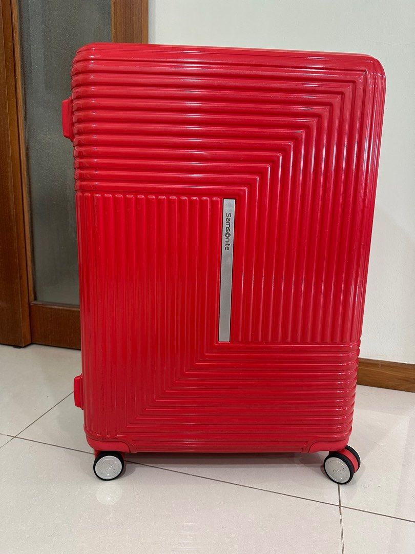 Samsonite 27”Luggage-Red Suitcase, Hobbies & Toys, Travel, Luggage on ...