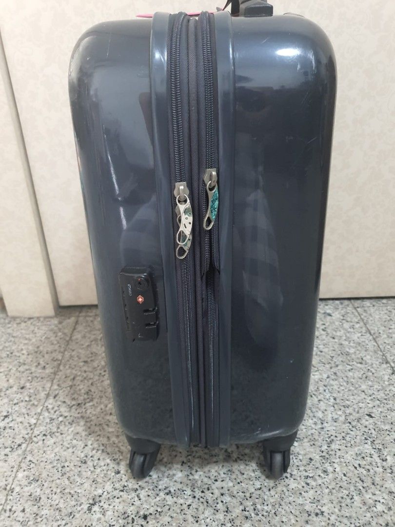 Samsonite Expandable Carry-On Suitcase - Grey, Hobbies & Toys, Travel ...