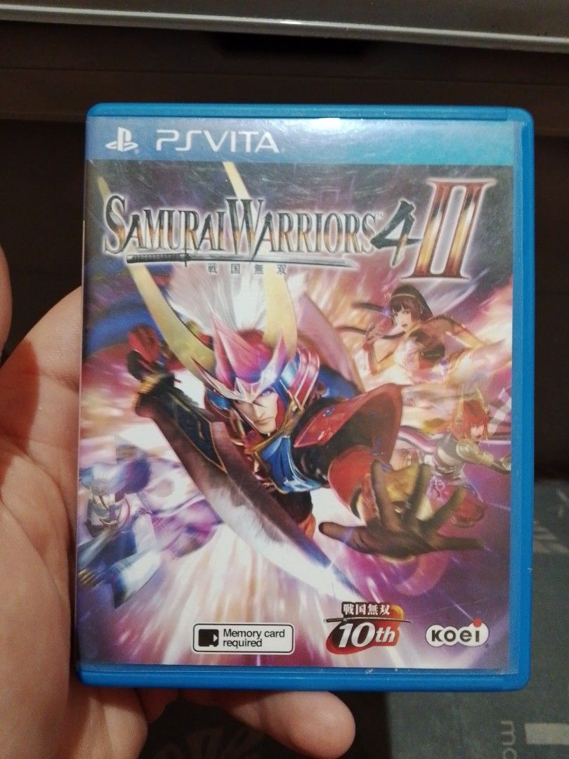 Rare Samurai Warriors 4-II PS Vita Game, Video Gaming, Video Games ...