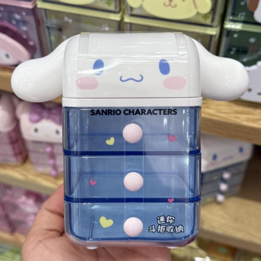 Sanrio Cinnamoroll 3-Tier Storage Box, Furniture & Home Living, Home ...