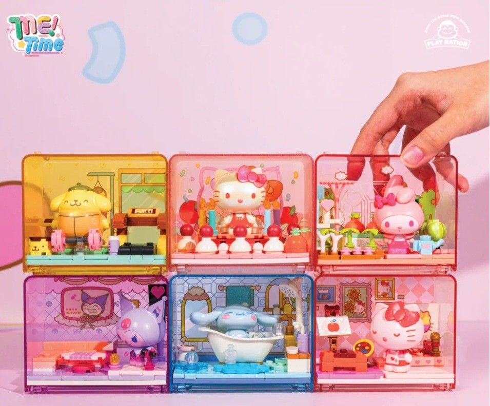 Sanrio Play Nation Me! Time My Melody Sunshine Meadows Mini Block Set ...