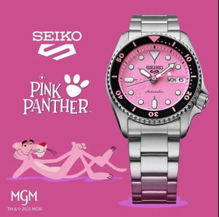 Seiko pink panther 出售 | Carousell Hong Kong