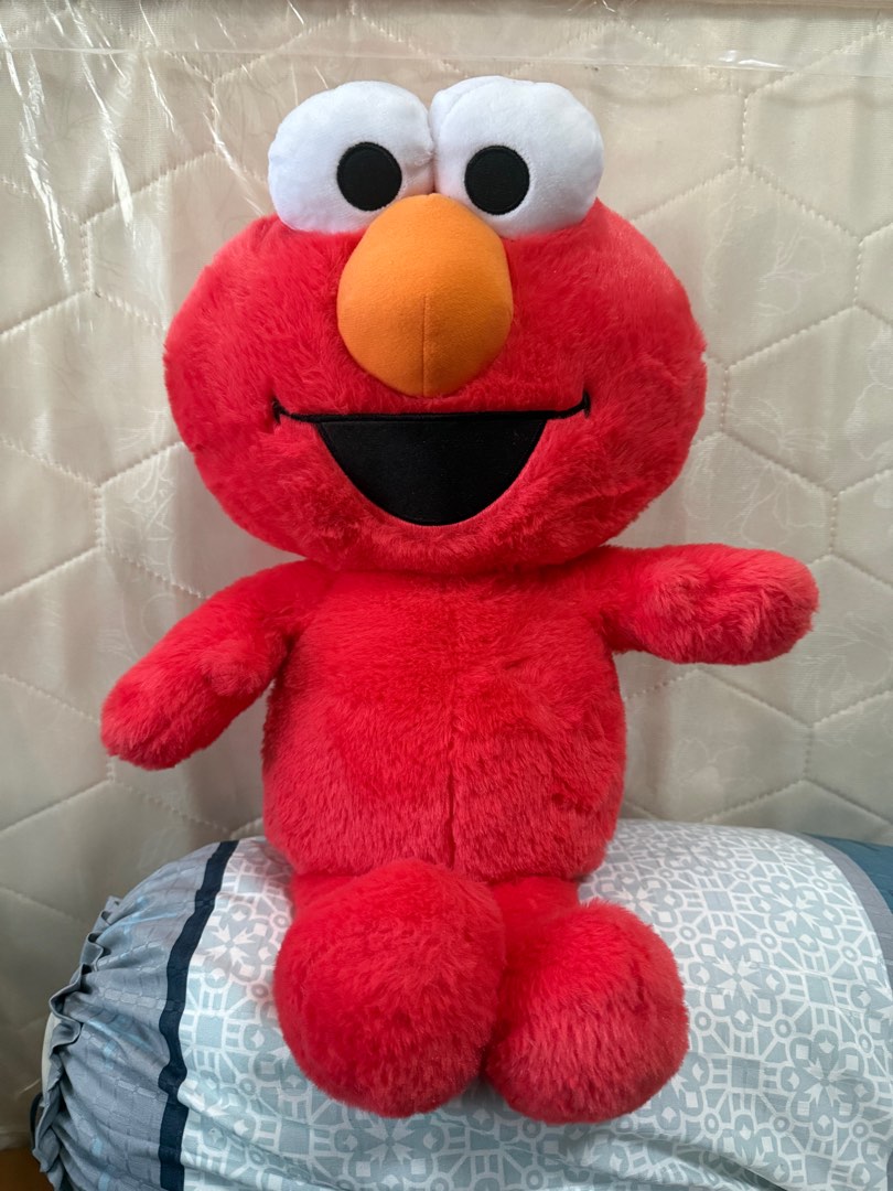 Sesame Street Elmo Plush Toy -, Hobbies & Toys, Toys & Games on Carousell