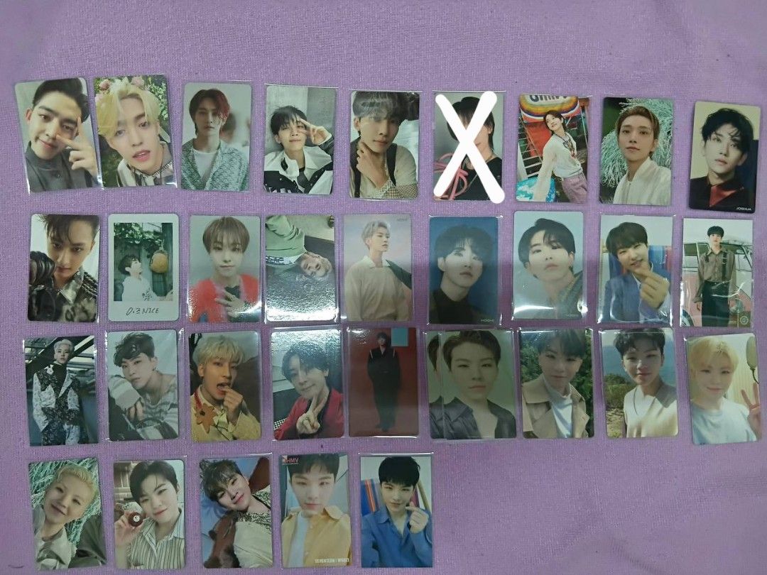SEVENTEEN ( hyung line ) assorted pc, Hobbies & Toys, Memorabilia ...