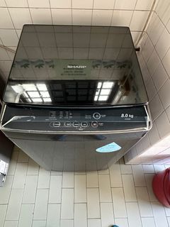 Sharp 8.5kg Front Load Washing Machine, TV & Home Appliances, Washing ...