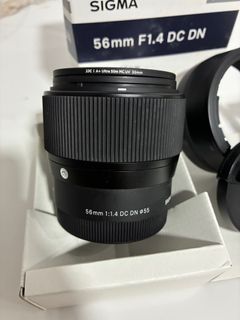 (3 Years Warranty) Sigma 56mm f/1.4 DC DN Contemporary Lens for Sony E ...