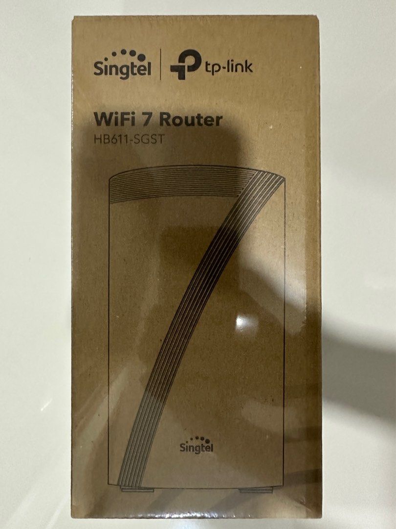 Singtel TP-Link WiFi 7 Router HB611-SGST, Computers & Tech, Parts ...