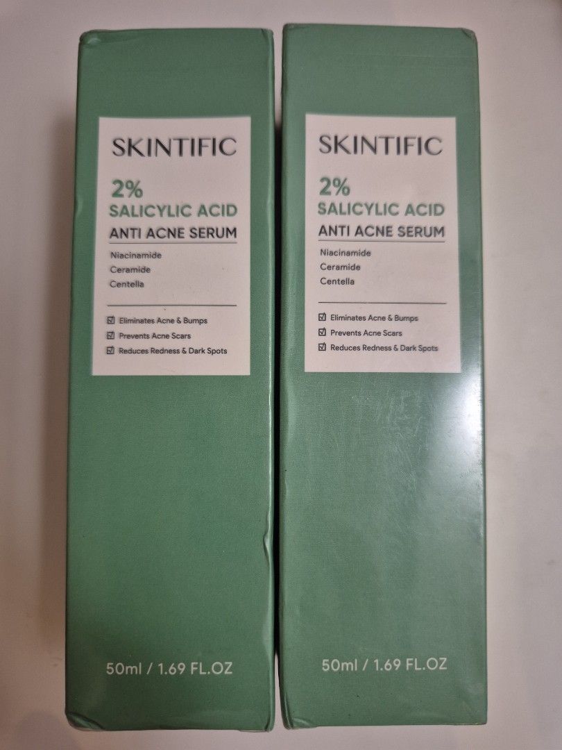 Skintific 2% Salicylic Acid Anti Acne Serum, Beauty & Personal Care ...