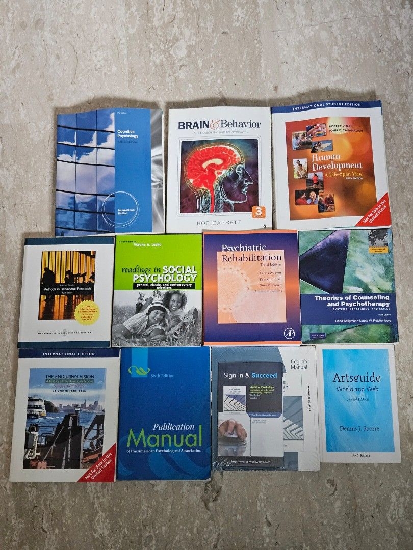 Social Work, Psychology textbook, Hobbies & Toys, Books & Magazines ...