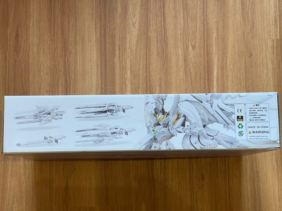 Supernova MG 1/100 Wing Gundam Snow White Prelude, Hobbies & Toys ...