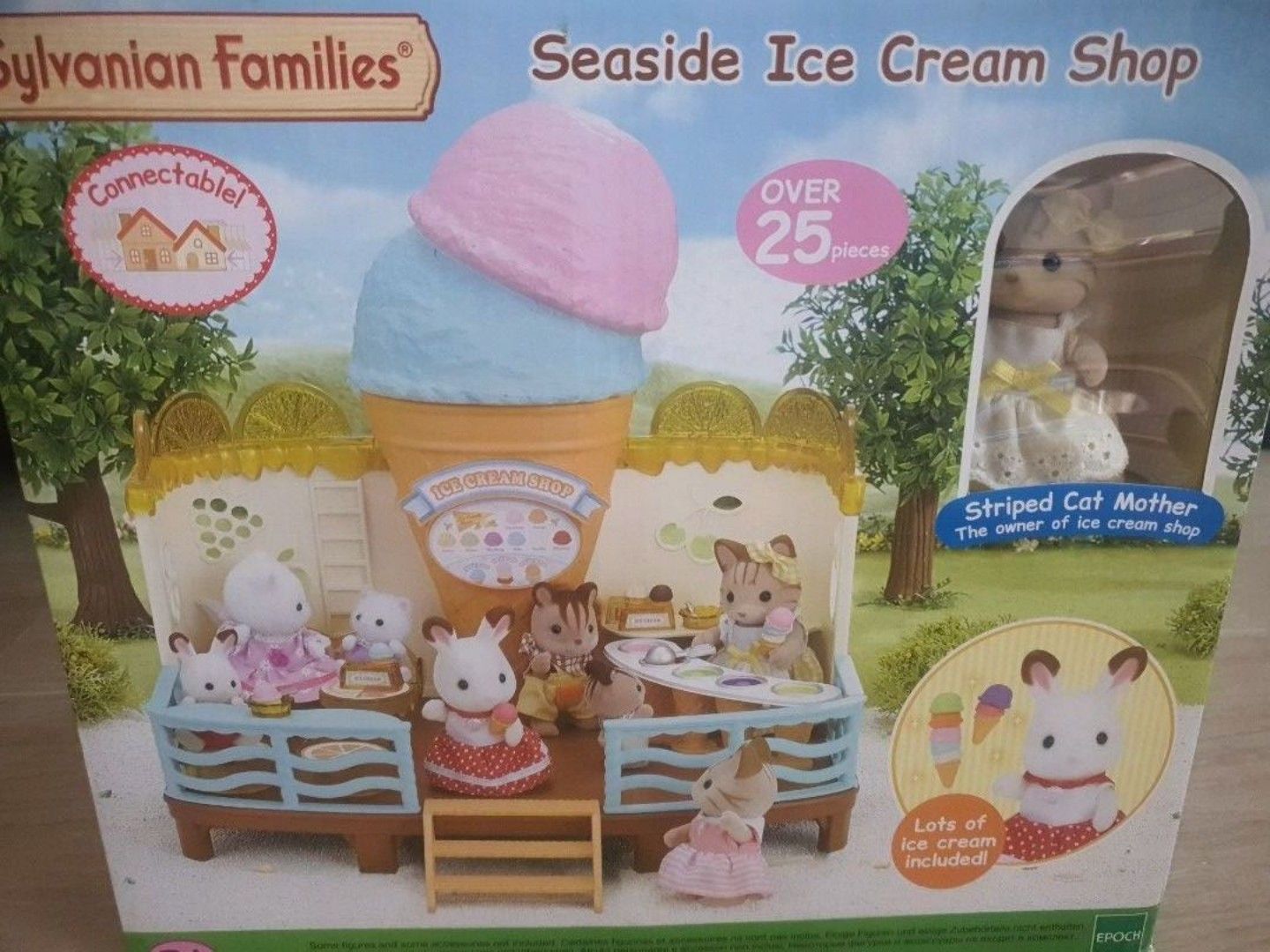 Sylvanian Families Seaside Ice Cream Shop, Hobbies & Toys, Toys & Games ...