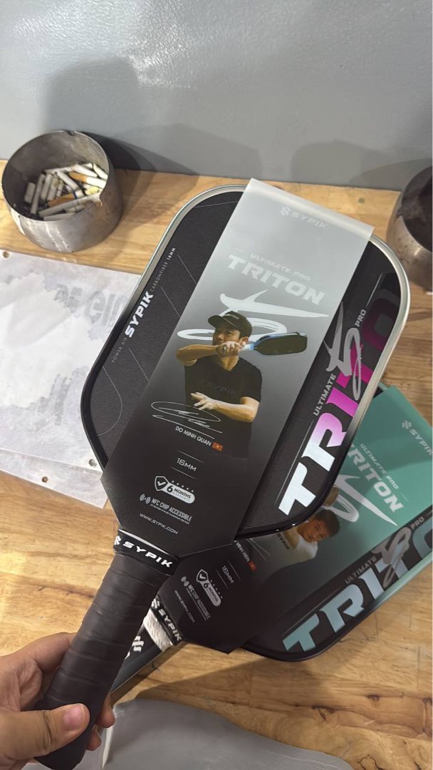 Sypik Triton 5 Pro Pickleball Paddle - Brand New, Sports Equipment ...