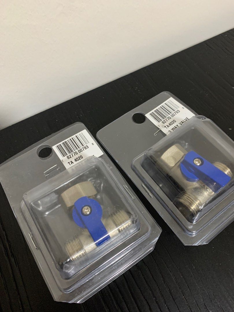 TA 4020 3-Way Valve, Furniture & Home Living, Bathroom & Kitchen ...